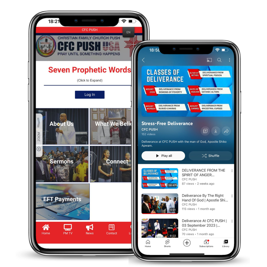 CFC PUSH – Where Jesus is Lord!