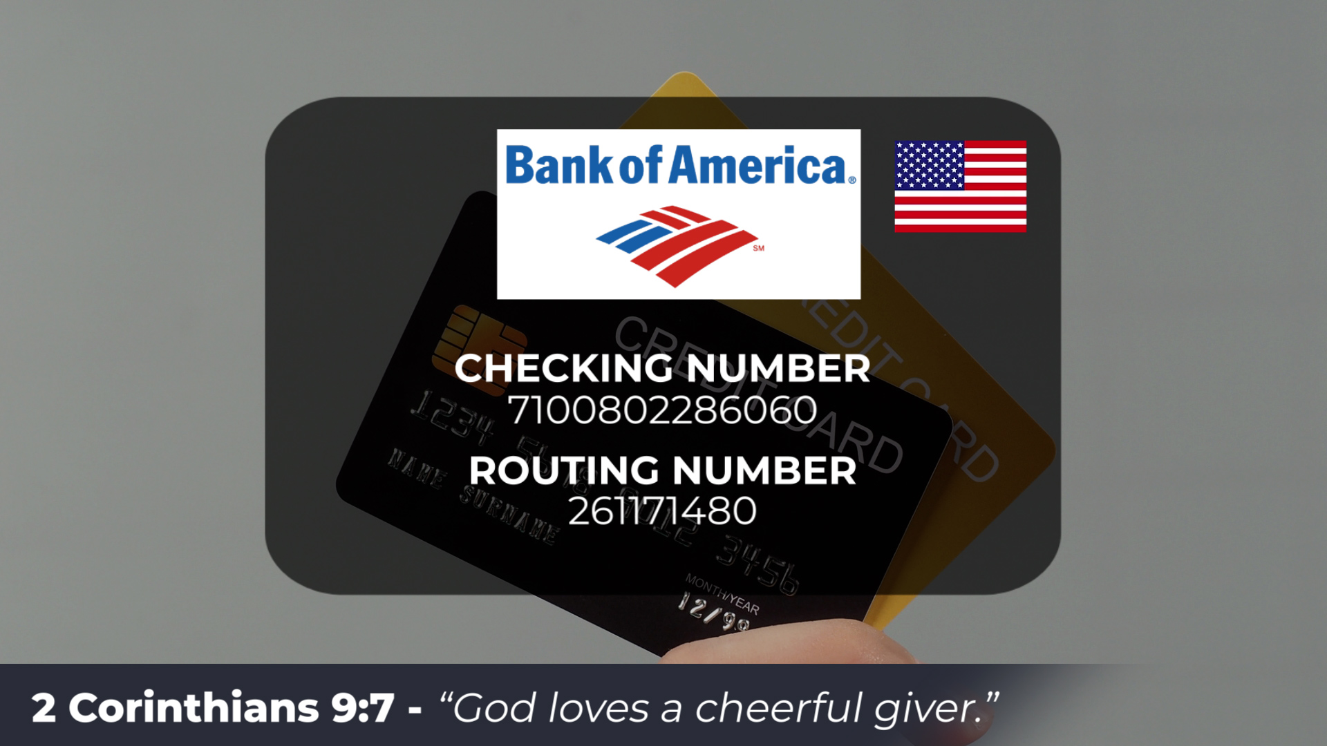 Offering – CFC PUSH